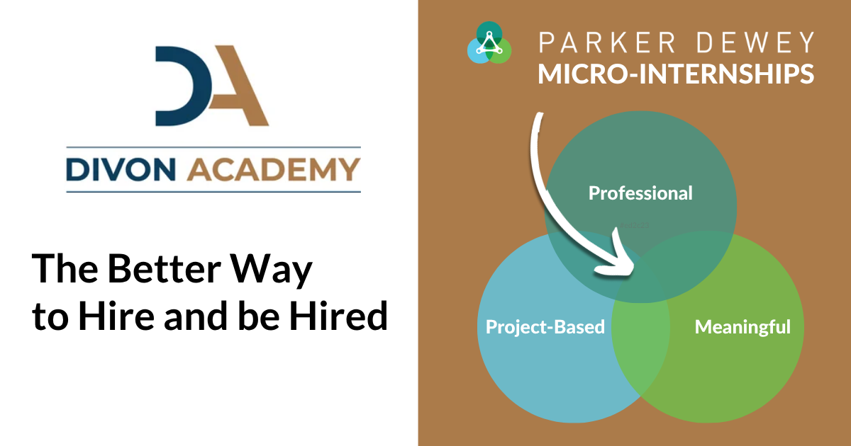 Divon Academy Students | Join Parker Dewey for Flexible, Paid Experience