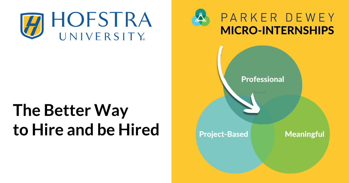 Hofstra University Students | Join Parker Dewey for Flexible, Paid ...