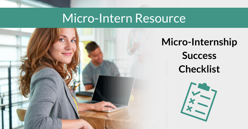 Micro-Internship Success Checklist