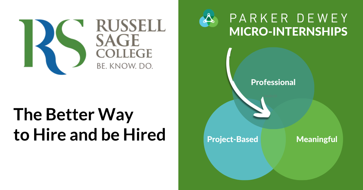 Russell Sage College Students | Join Parker Dewey for Flexible, Paid ...