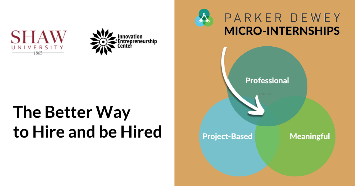 Shaw BIG Micro-Internship Program