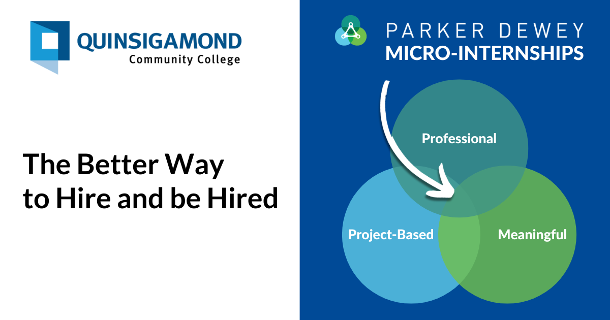 Quinsigamond Community College Students | Join Parker Dewey for ...